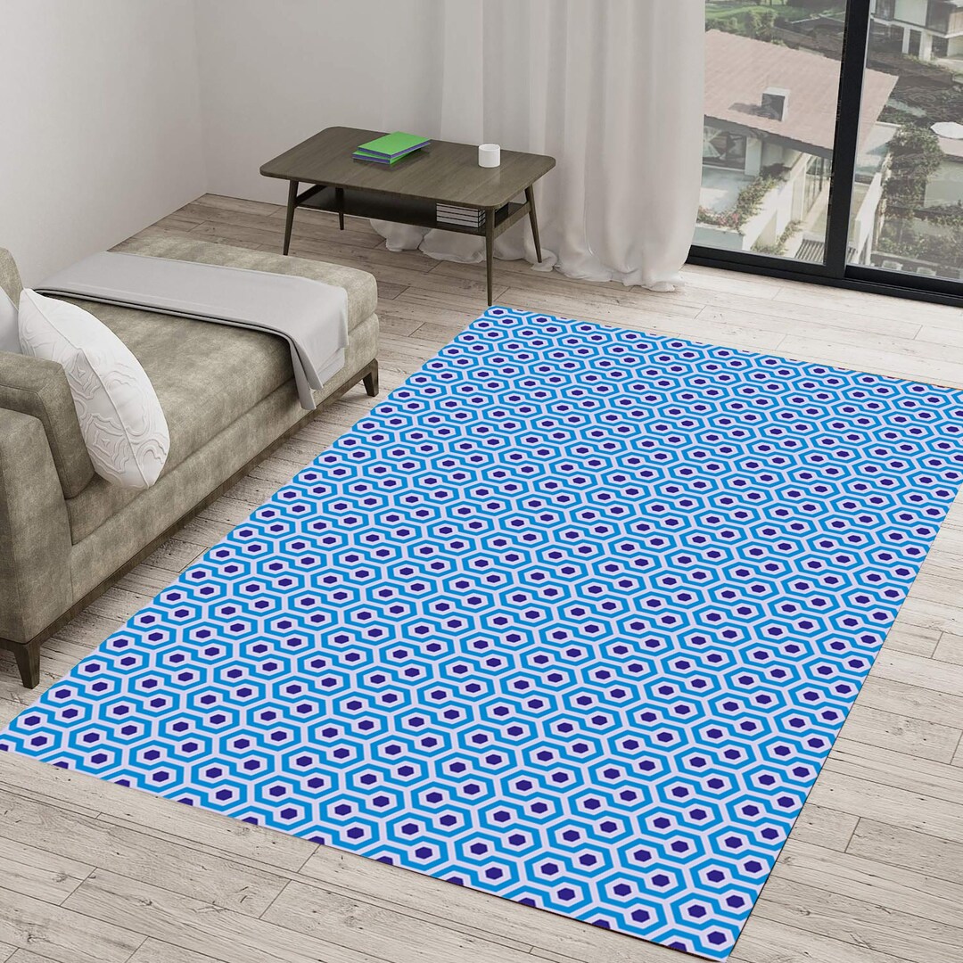The Shining Rug, Blue Rug Overlook Hotel, Halloween Carpet, Overlook ...