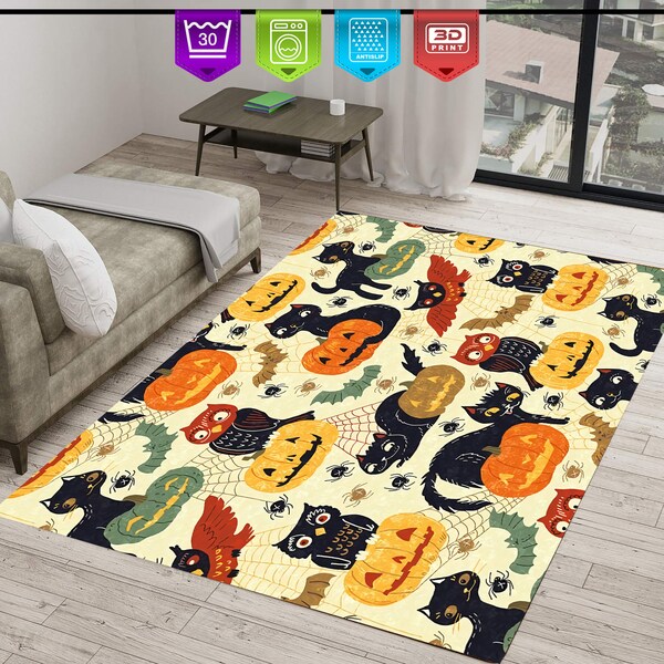 Halloween Rug - Etsy
