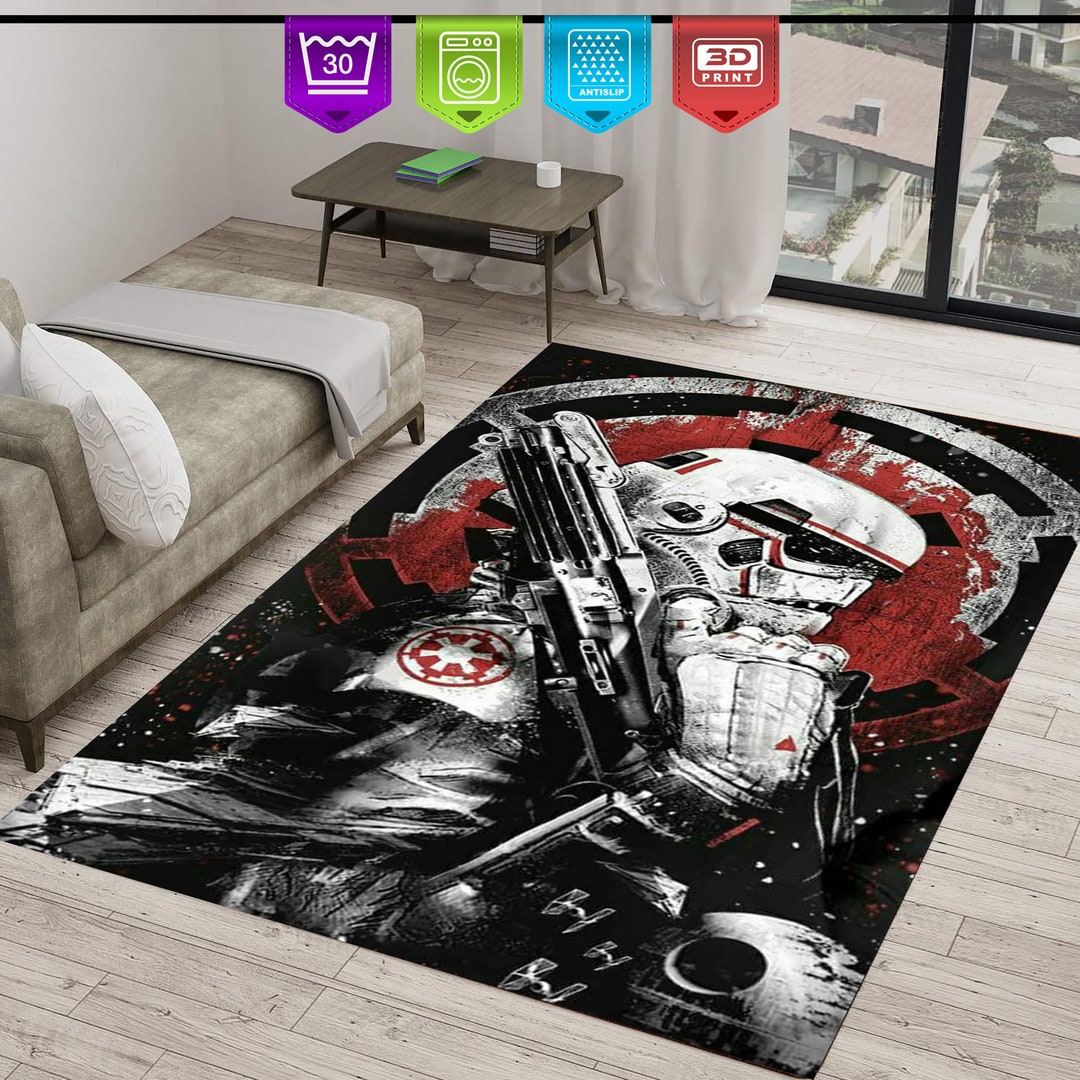 Star Wars Rugs for Living Room, Rugs, Rugs for Bedroom, Home Decore ...