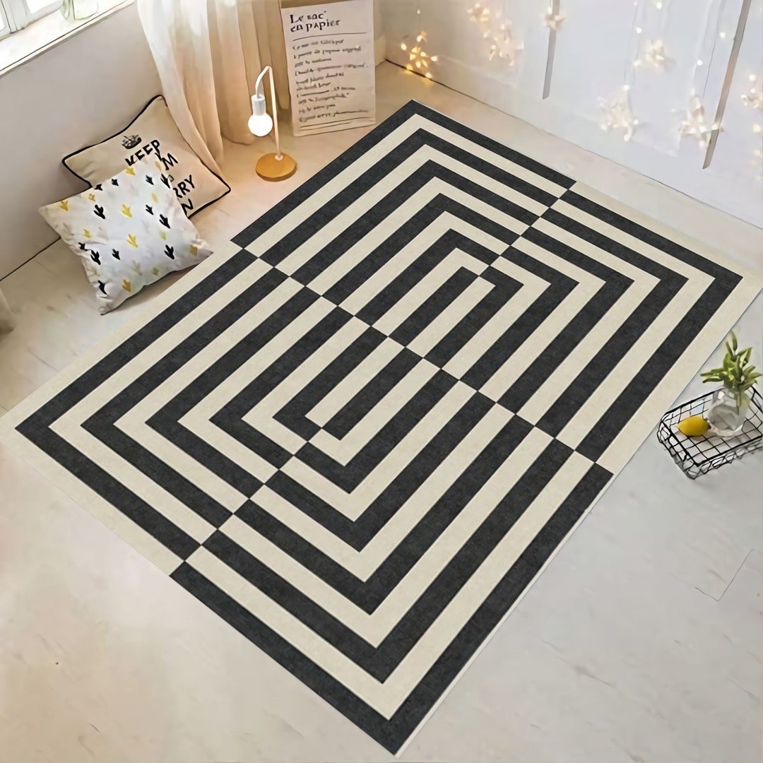 Vortex Stair Rug,geometric Rug,linie Graphic Rugs,zebra Decor ...