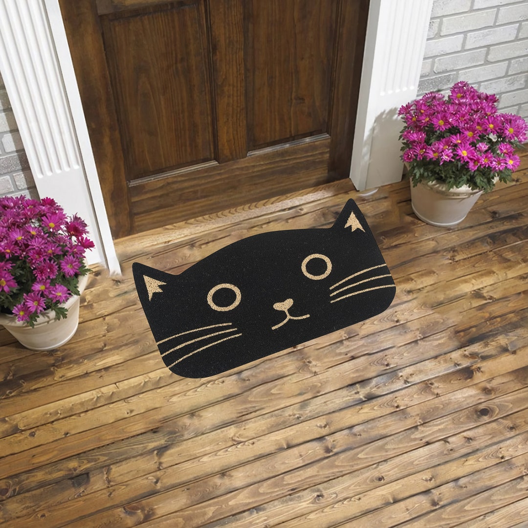 Cat Rug,cat Pattern Mat-personalized Doormat - Customized Door Mat ...