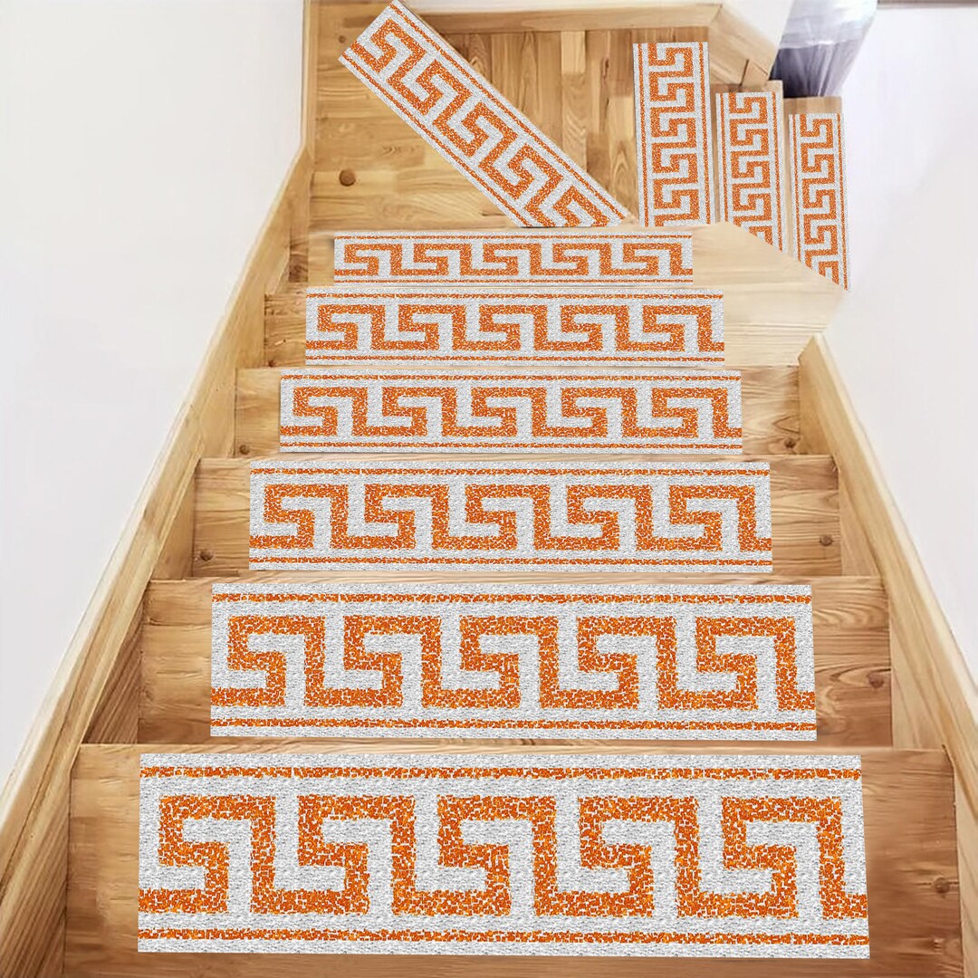 Medusa Carpet,greek Mythology,stair Mat,seamless Greek Wave,roman ...