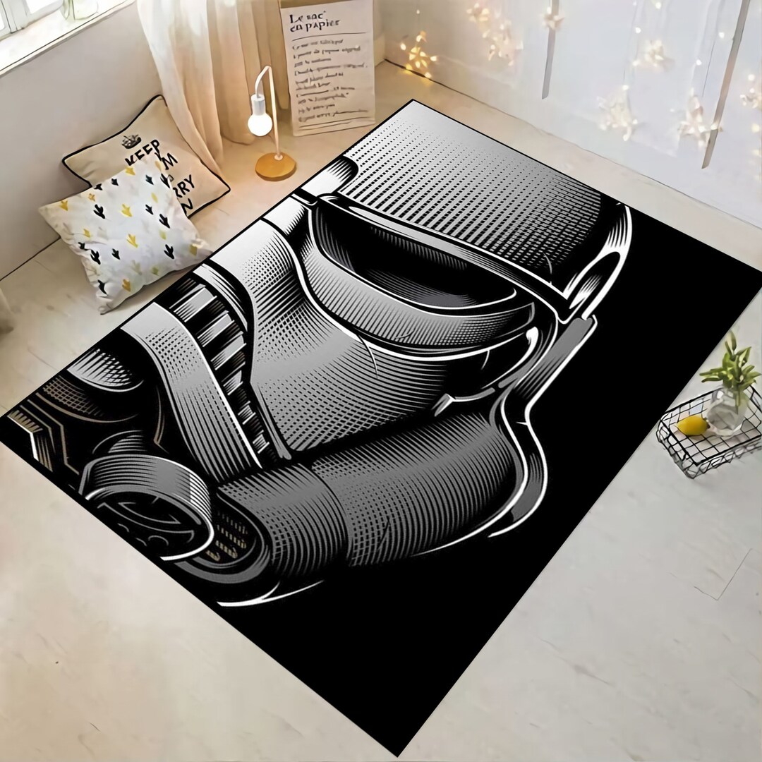Darth Vader Rug,aztec Calendar-star Wars,star Wars Rug,the Star Wars ...