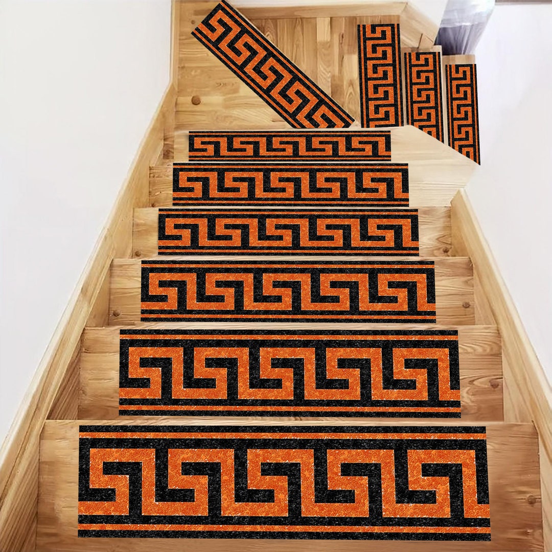 Greek Mythology,stair Mat,medusa Carpet,seamless Greek Wave,roman ...
