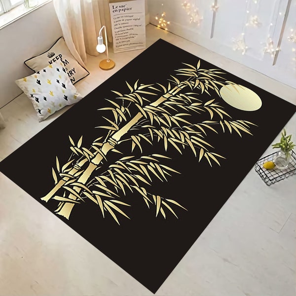 Japanese Bamboo Rug - Etsy