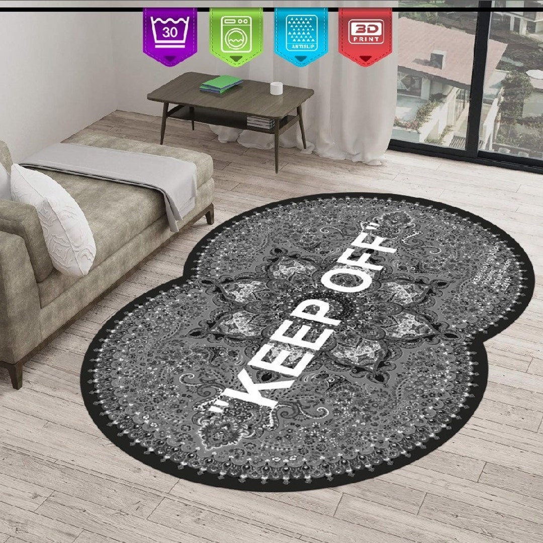 Keep off Carpet,grey Rug,modern Room Rug,keep Off,ethnic Rug,home ...