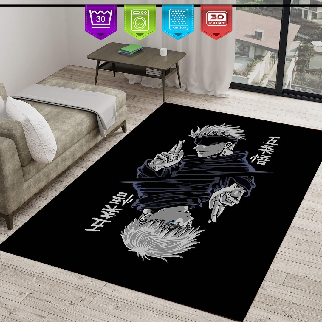 Japan Anime Pattern Rug, Art Rug, Awesome Trends Rugs for Living Room ...