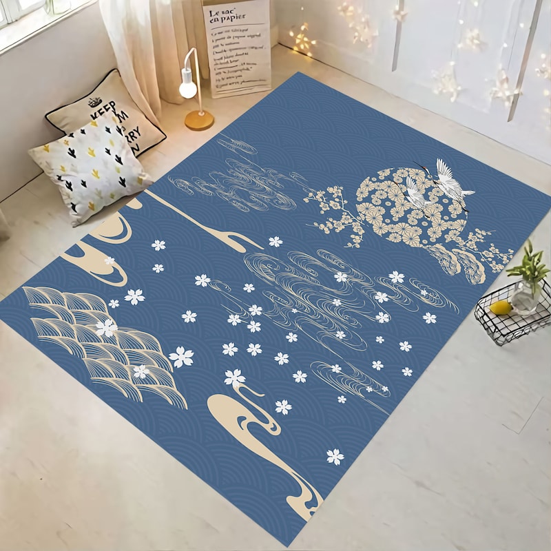 Japanese Design Area Rugs - Etsy