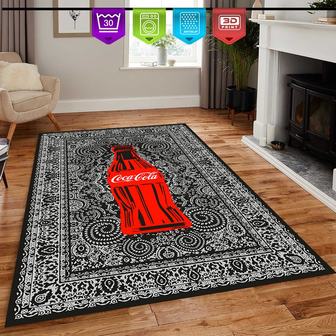 Keep off Decor,bottle Decor,coca Cola,coca Cola Retro,red Rug,coke,coke ...