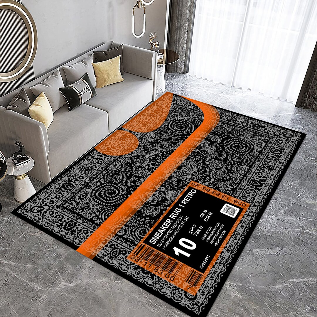 Shoebox,shoebox Rug,sneakerhead Gifts,sneaker Retro,hypebeast Rug ...