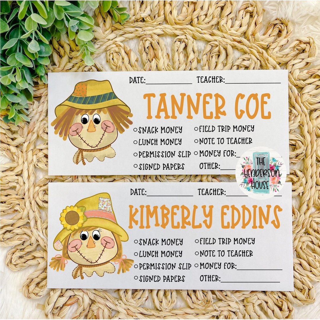 Back to School Envelopes | School Stationary | Personalized Envelopes ...