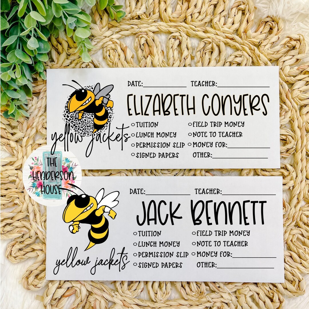 Back to School Envelopes | School Stationary | Personalized Envelopes ...