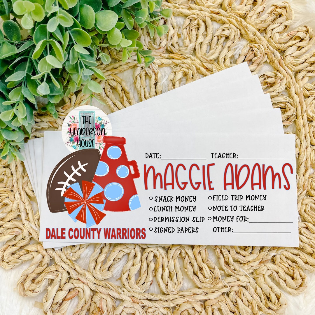 Back to School Envelopes | School Stationary | Personalized Envelopes ...