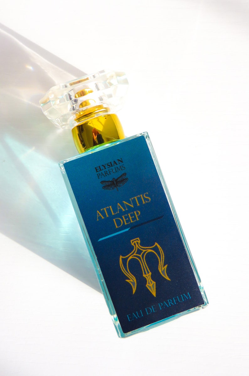 Atlantis Deep Eau De Parfum, Unisex, Artisan Fragrance, 50 Ml - Etsy