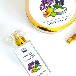 Sticky Mango Eau De Parfum, Mango, Cassis, Coriander, Unisex, Artisan ...