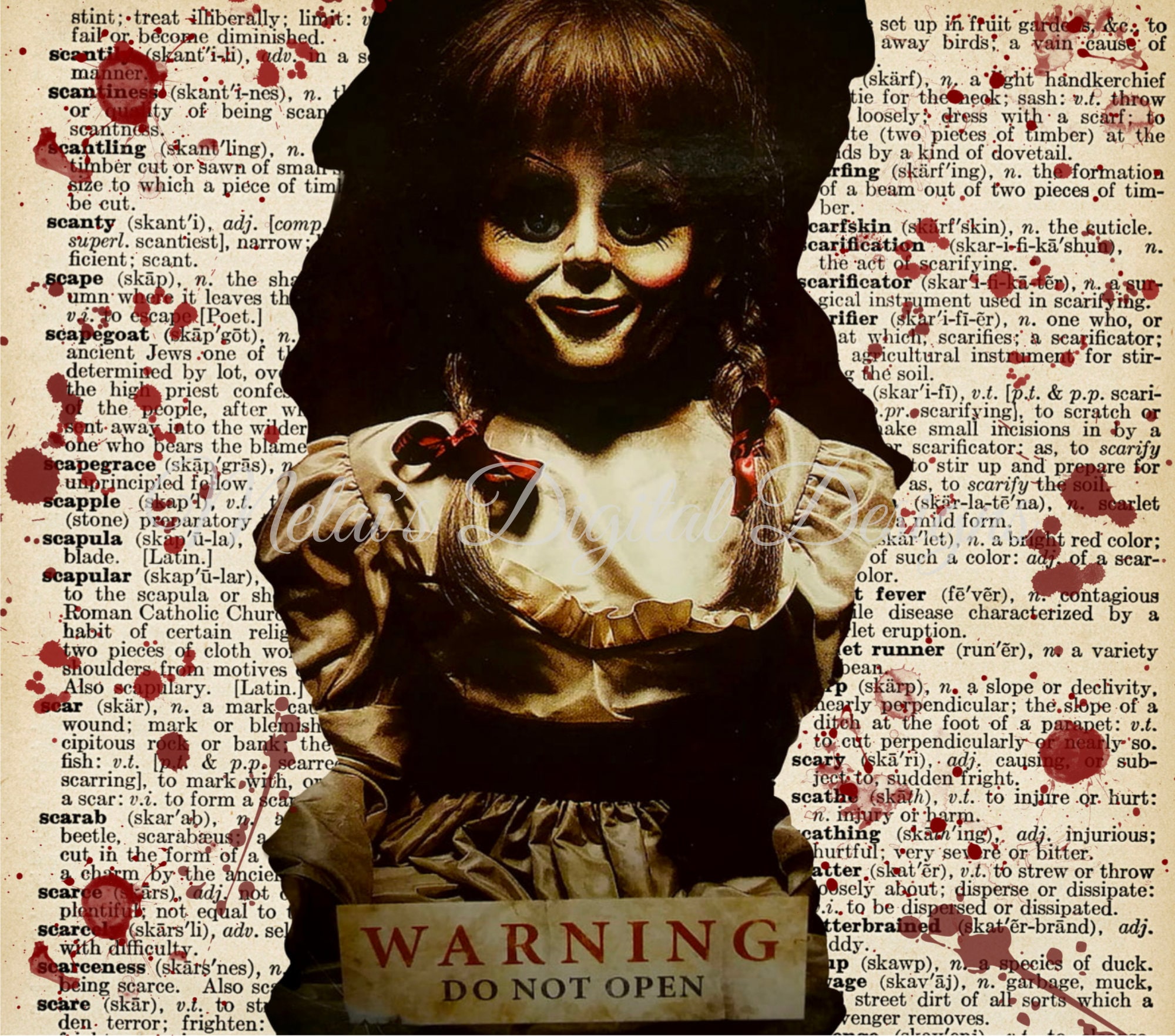 Annabelle 20oz Png - Etsy