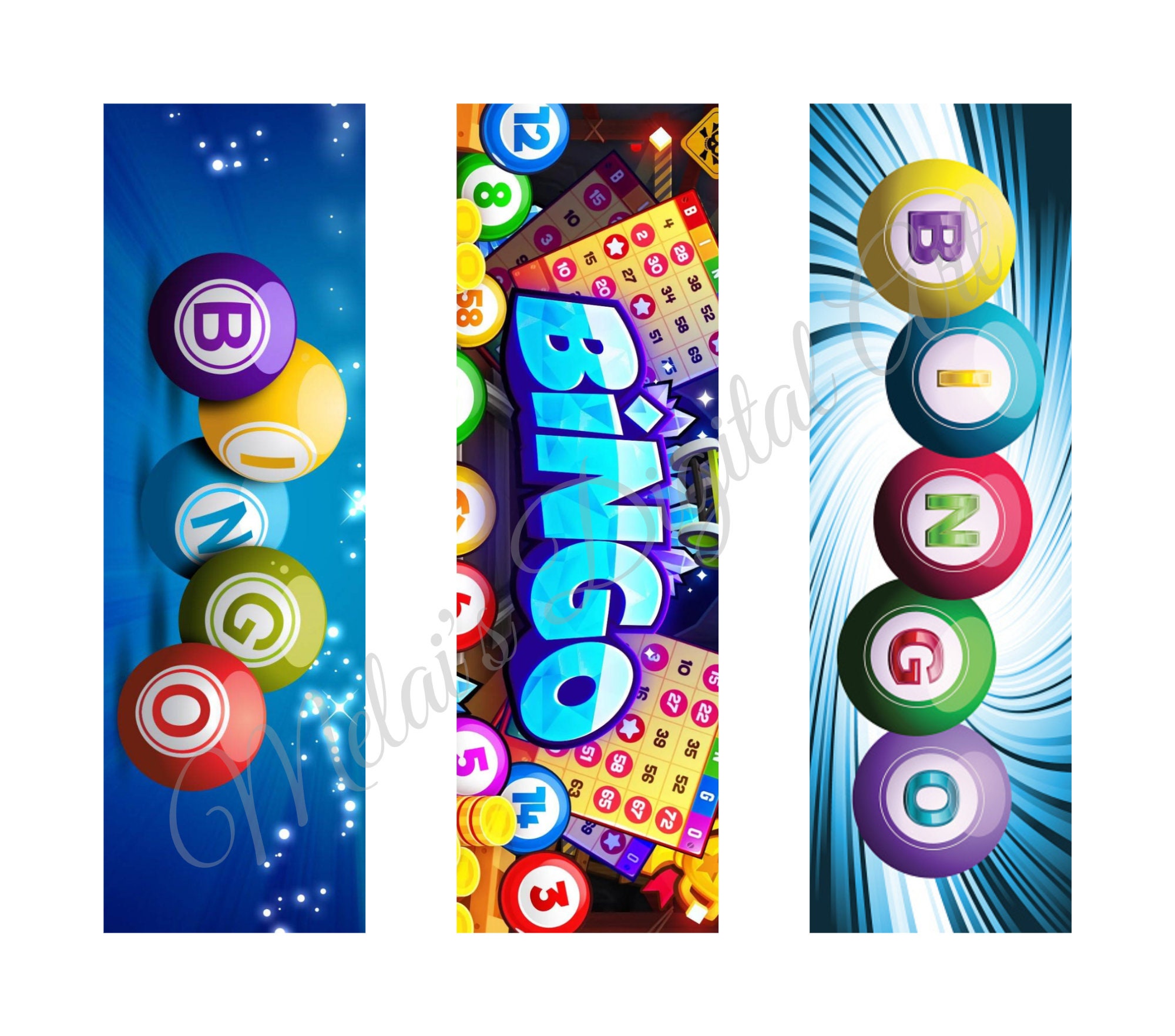 Bingo Pen Wraps Epoxy Pen Decals Gambling Fun Game Night Pen - Etsy UK