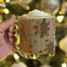 Pink Christmas Gingerbread Glass Cup, Beer Can Glass, Iced Coffee Glass ...