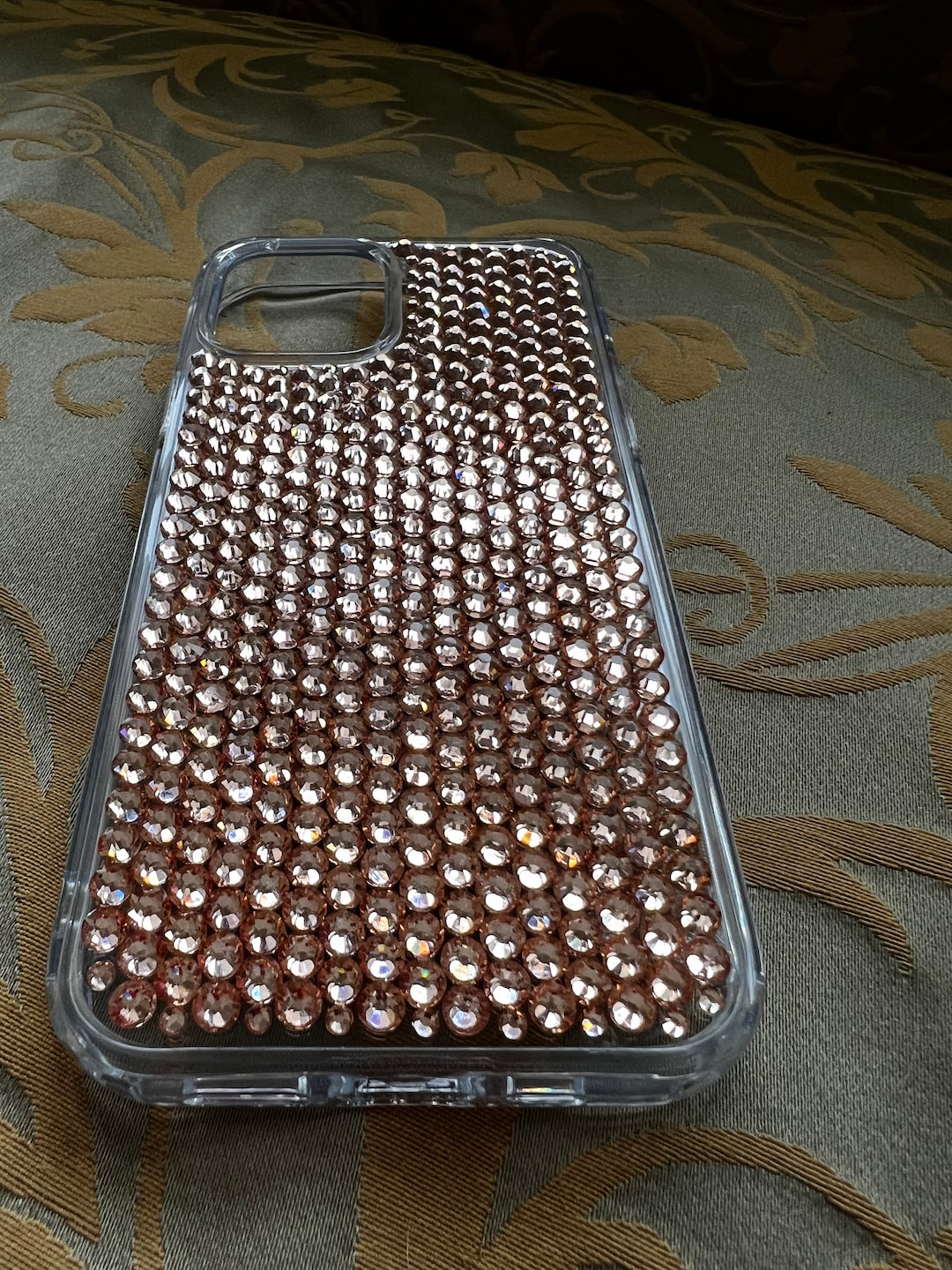 50% off Handmade Champagne Crystal Rhinestone iPhone 12 Pro Case SS20 ...