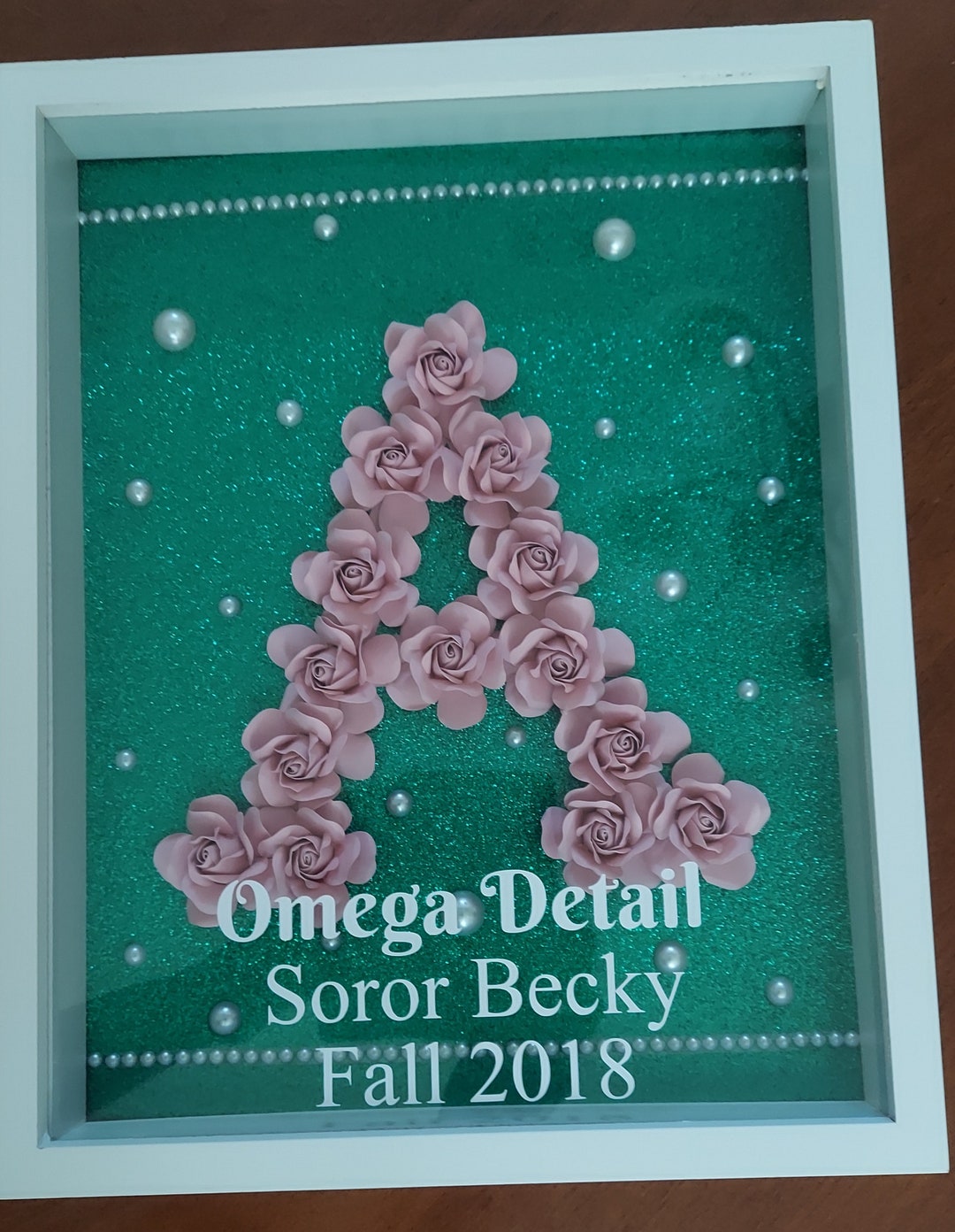 AKA Inspired 11x14 Personalized Shadow Box | AKA Sorority | Alpha Kappa ...