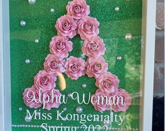 Personalized AKA Shadow Box - Etsy