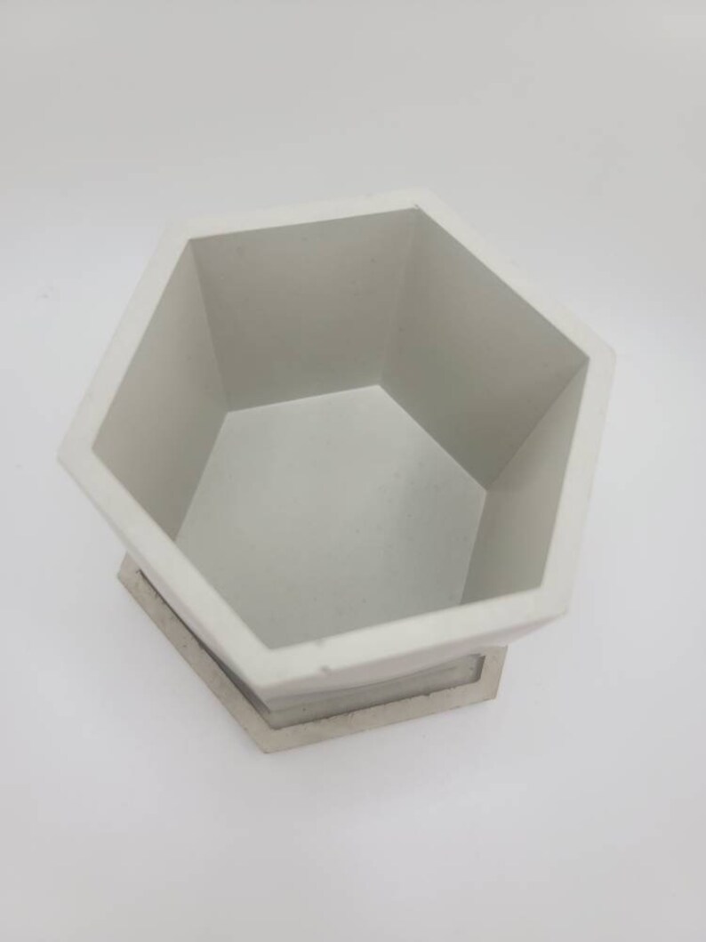 Hexagon Planter Hexagon Pot Hexagon Vase Planter Hexagon - Etsy