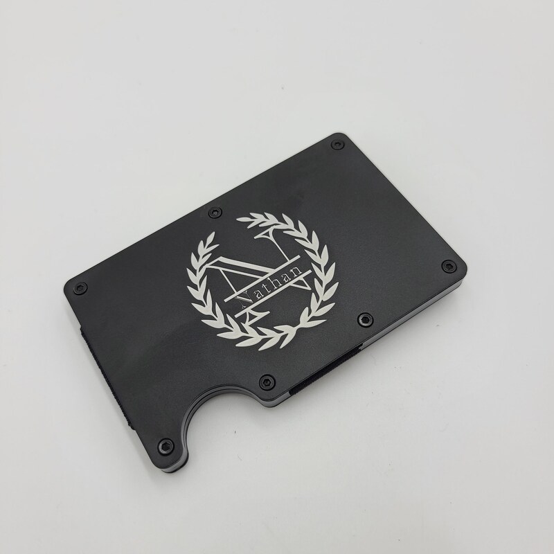 Titanium Wallet - Etsy