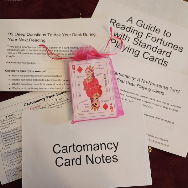 Cartomancy Deck - Etsy