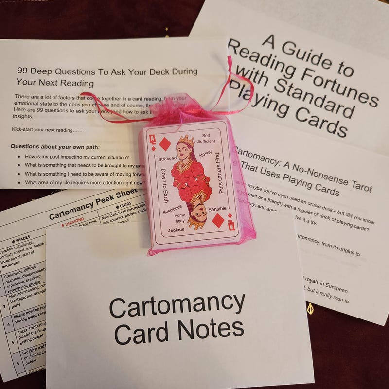 Cartomancy Deck - Etsy