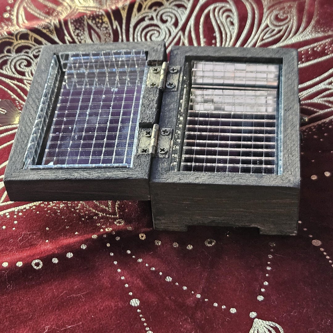 Return to Sender Box Mirror Box Containment Spell Small Box - Etsy