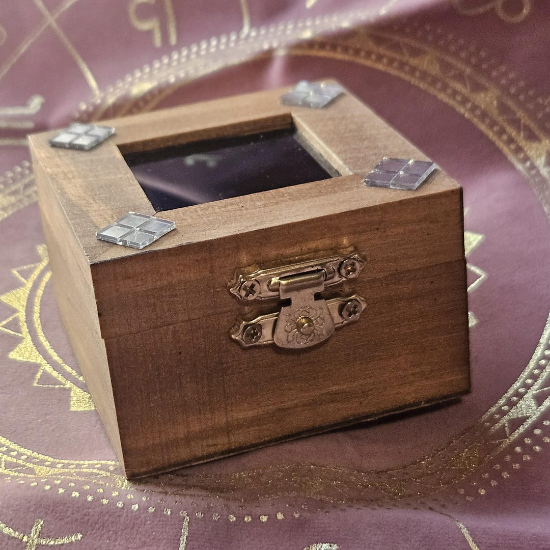 Return to Sender Box Mirror Box Containment Spell Small Box With Top ...