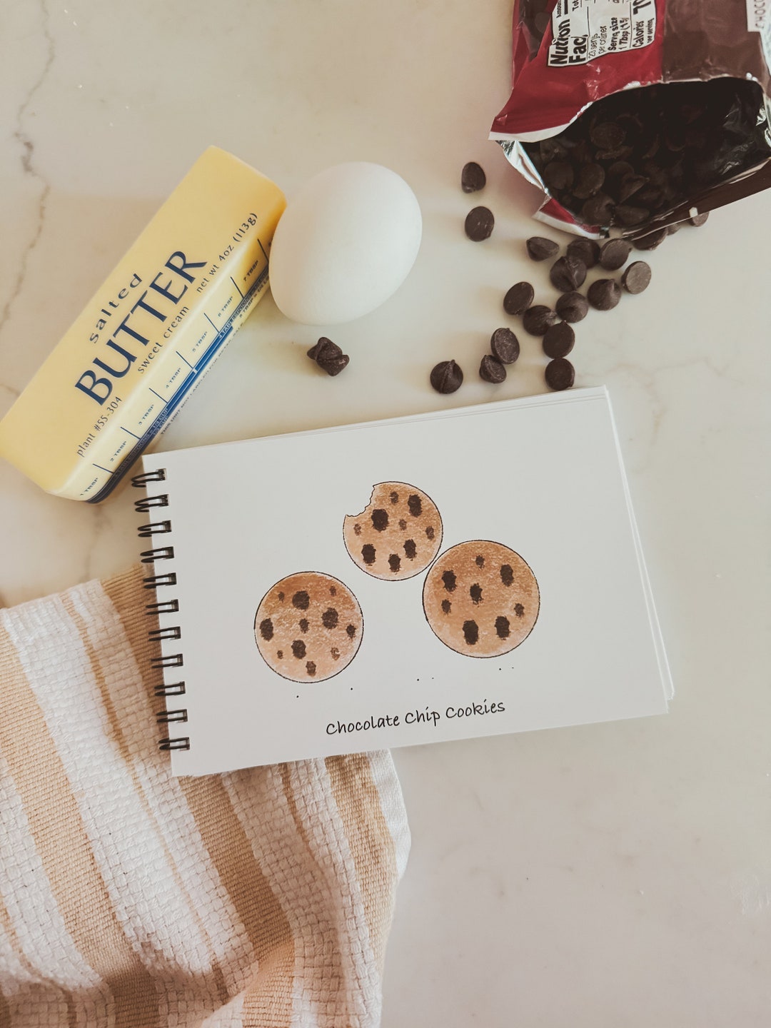 Fun Chocolate Chip Cookie Recipe Book for Kids Easy Bake Cookbook for ...
