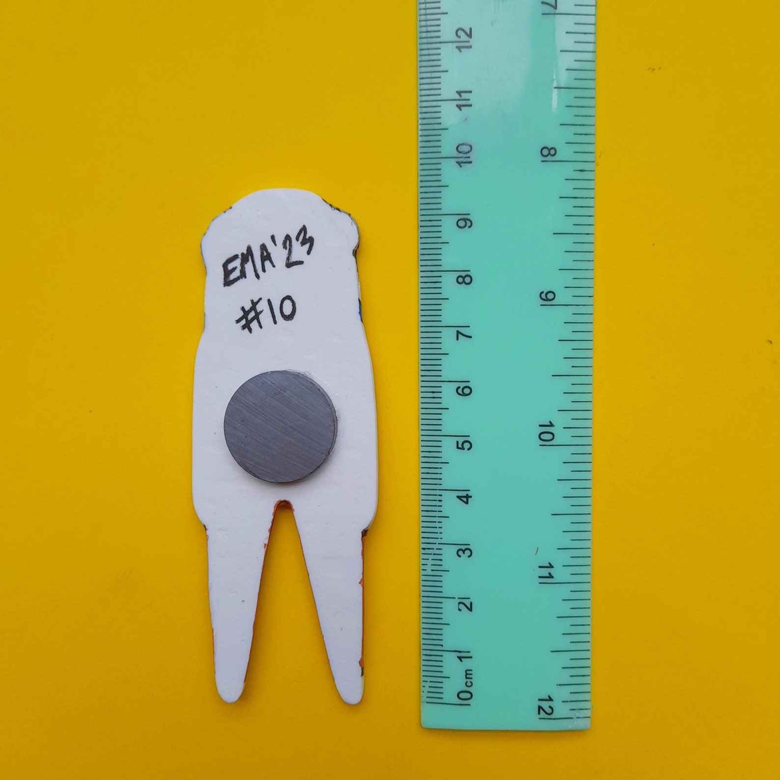 Office Party Guy // Funny Rude Cartoon Fridge Magnet // Handmade ...