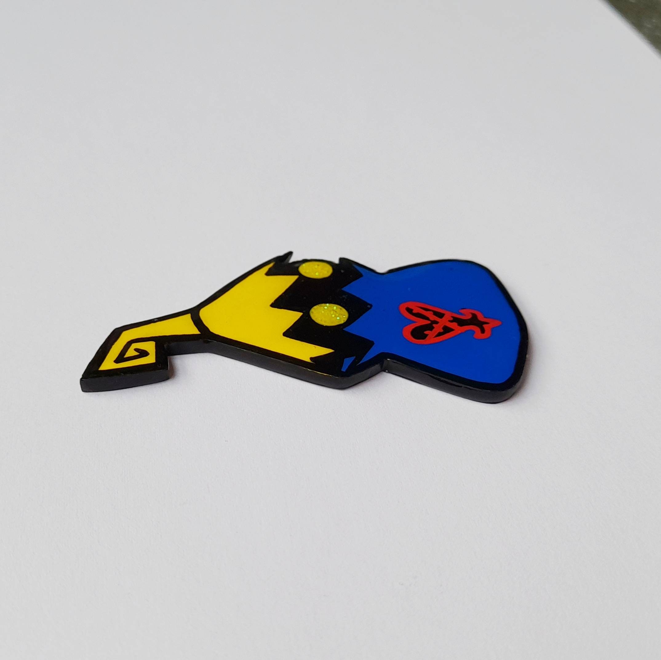 Blue Rhapsody Heartless // Kingdom Hearts Inspired Pin Badge OR Fridge ...
