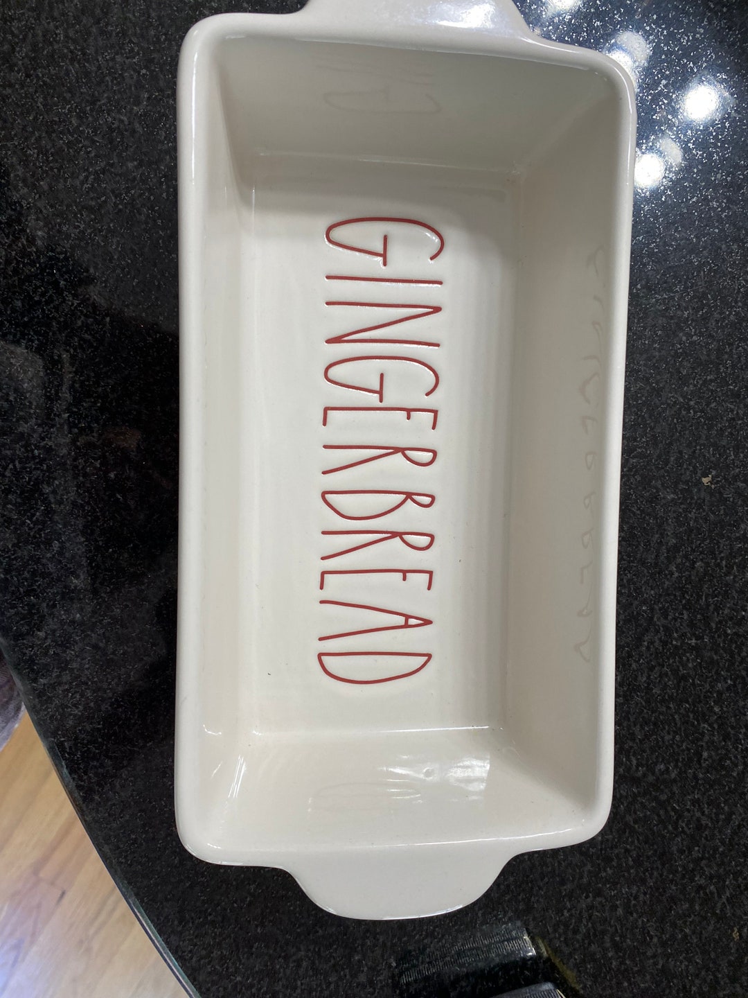 Rae Dunn Gingerbread Loaf Pan - Etsy