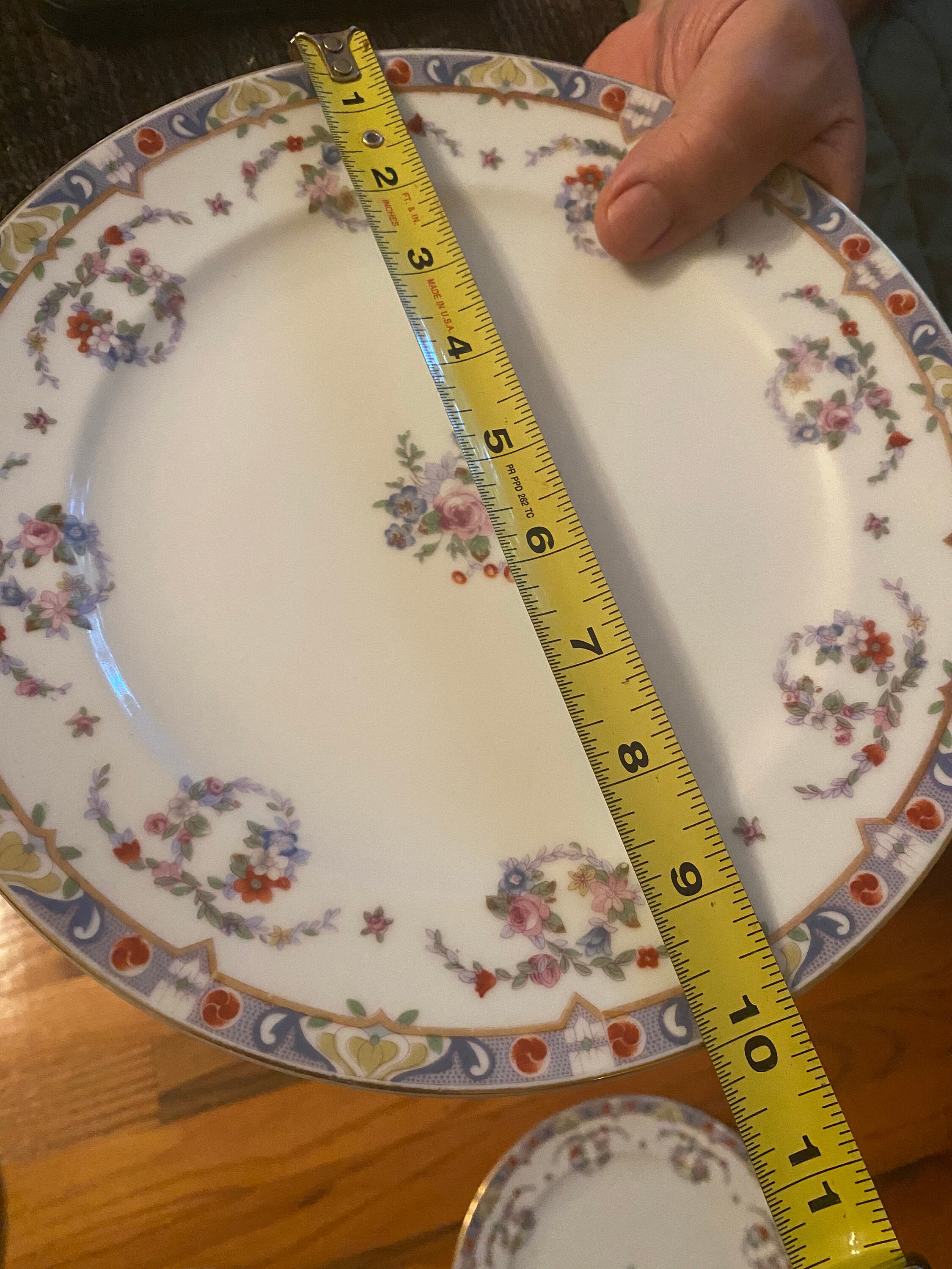 Meito China Pattern Set of 6 Dinner Plates - Etsy