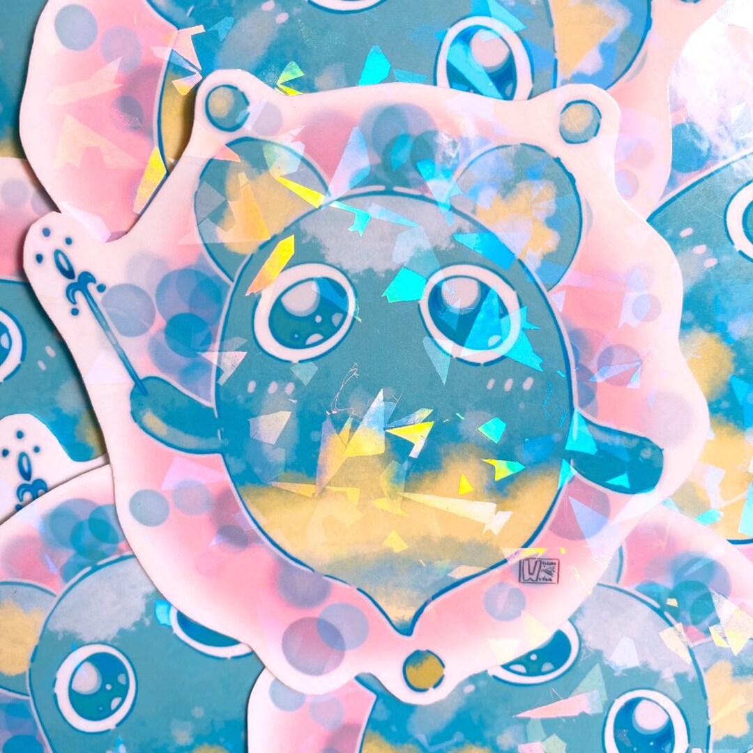 Nixie Drippy Final Fantasy XVI Holographic Sticker - Etsy