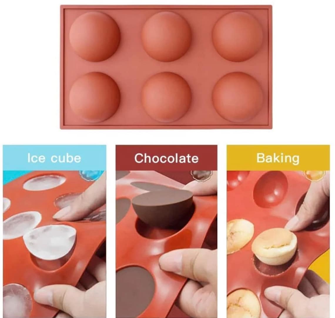 Hot Cocoa Bomb Mold Hot Chocolate Bomb Silicone Mold Set of - Etsy