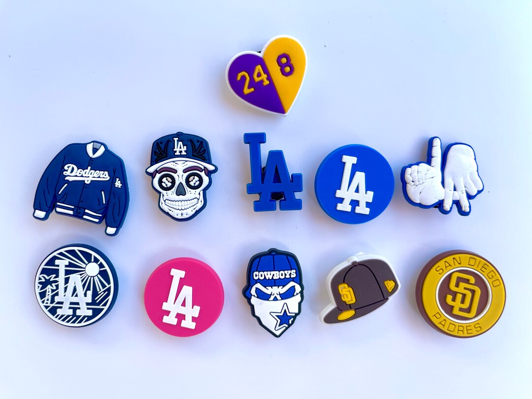 LA Croc Charms, Padres Croc Charms, Cowboys Croc Charms, Baseball ...