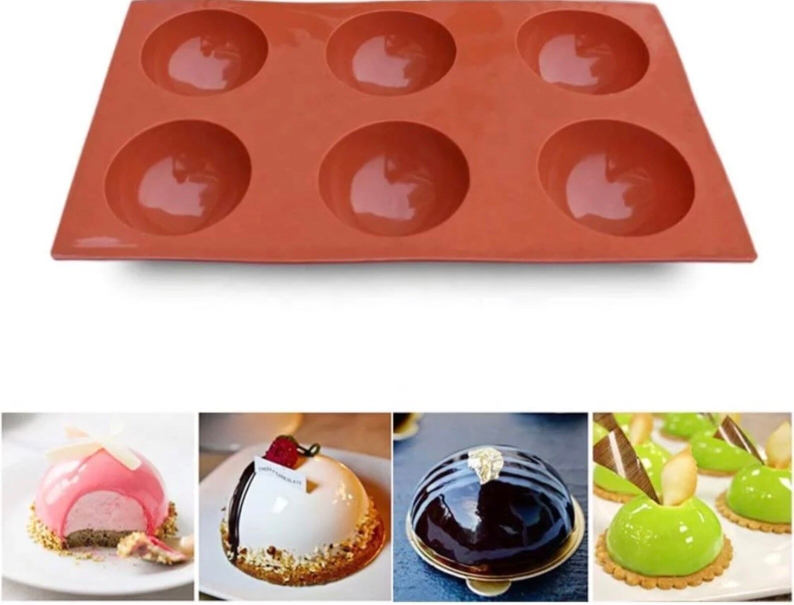 Hot Cocoa Bomb Mold Hot Chocolate Bomb Silicone Mold Set of - Etsy