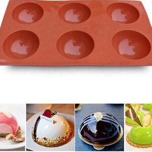 Hot Cocoa Bomb Mold, Hot Chocolate Bomb Silicone Mold Set of 1 - Etsy