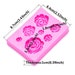 Rose Silicone Mold, Rose Silicone Chocolate Mold. Rose Baking Mold ...
