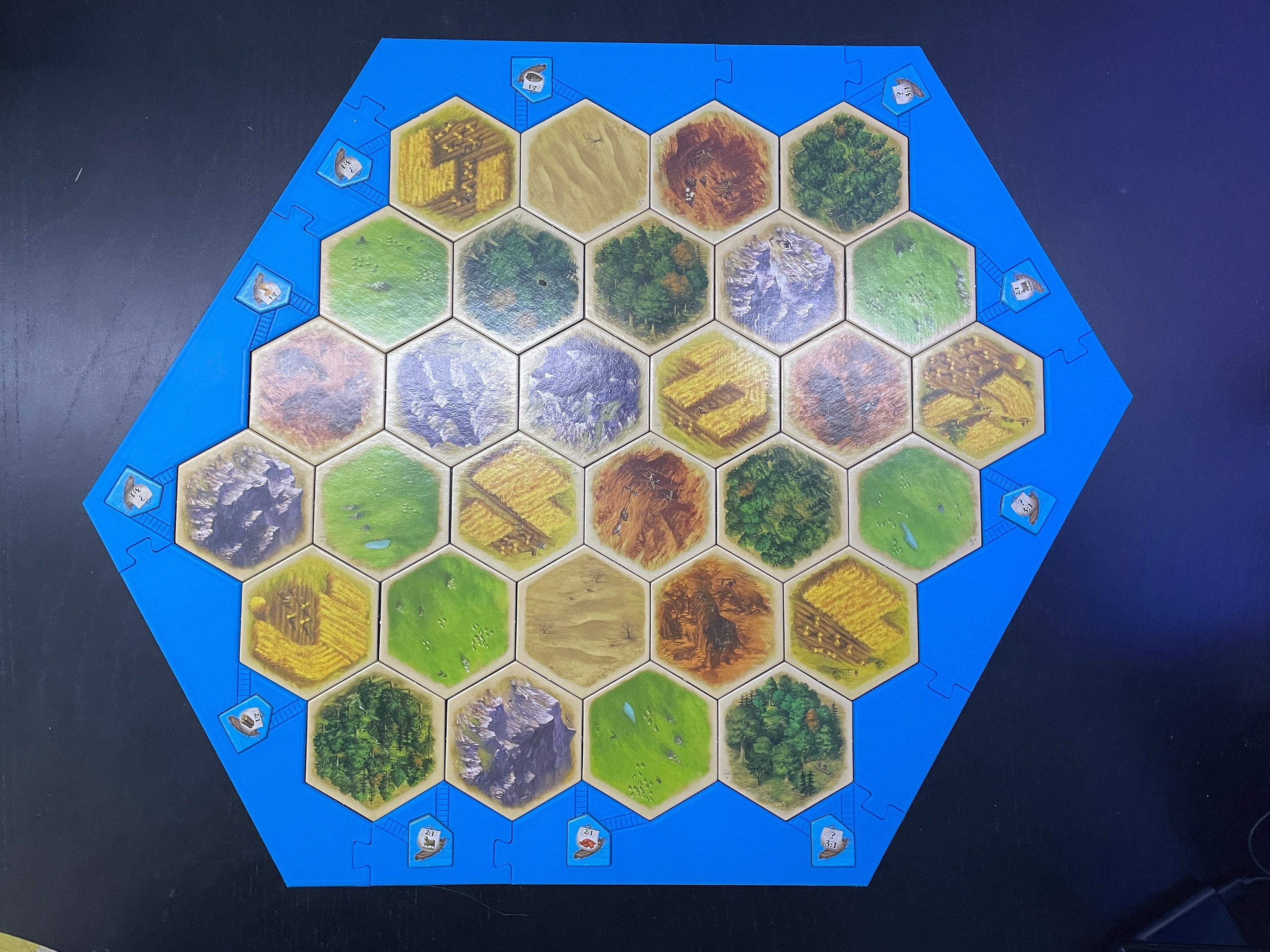 Settlers of Catan Game Border Replacement (5th Edition) - Etsy