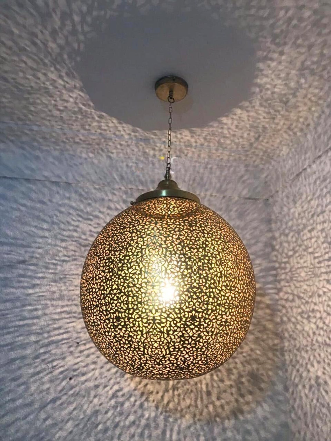 Moroccan Lamp Hanging, Pendant Lamp Shade, Light Fixtures, Moroccan ...