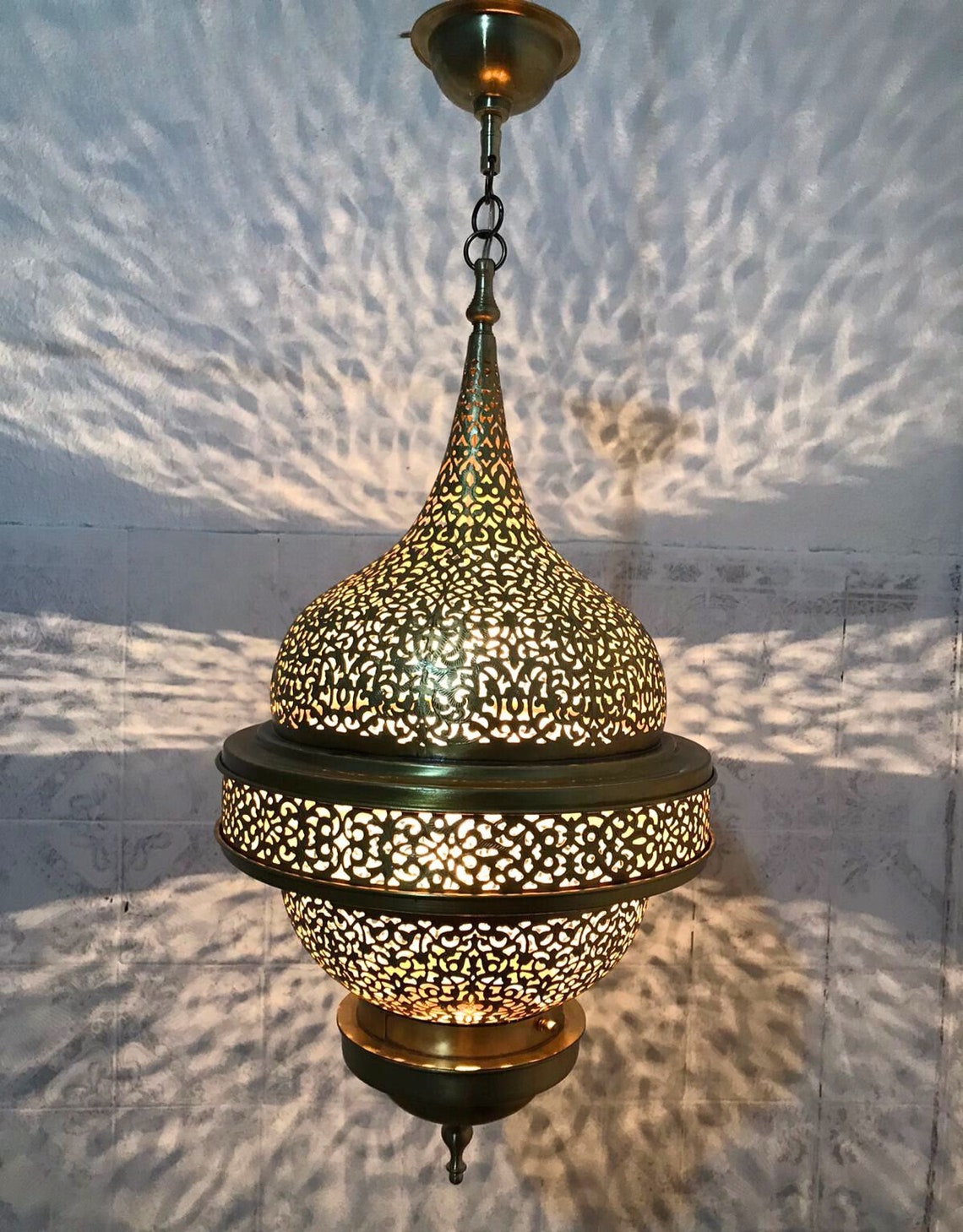 Moroccan Ceiling Light Fixture, Moroccan Light, Moroccan Lamp Hanging ...