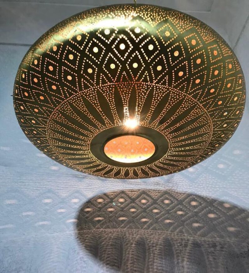 Moroccan Lamp Shade, Moroccan Lamp Hanging, Ceiling Light Fixture ...
