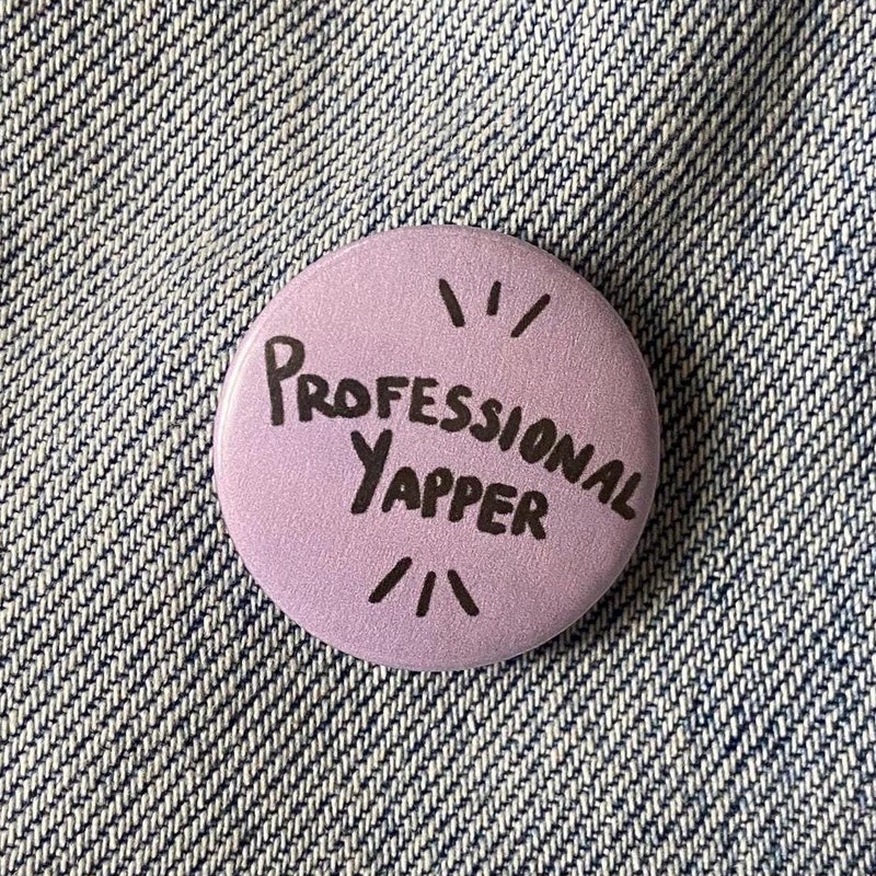 Funny Pinback Button - Etsy