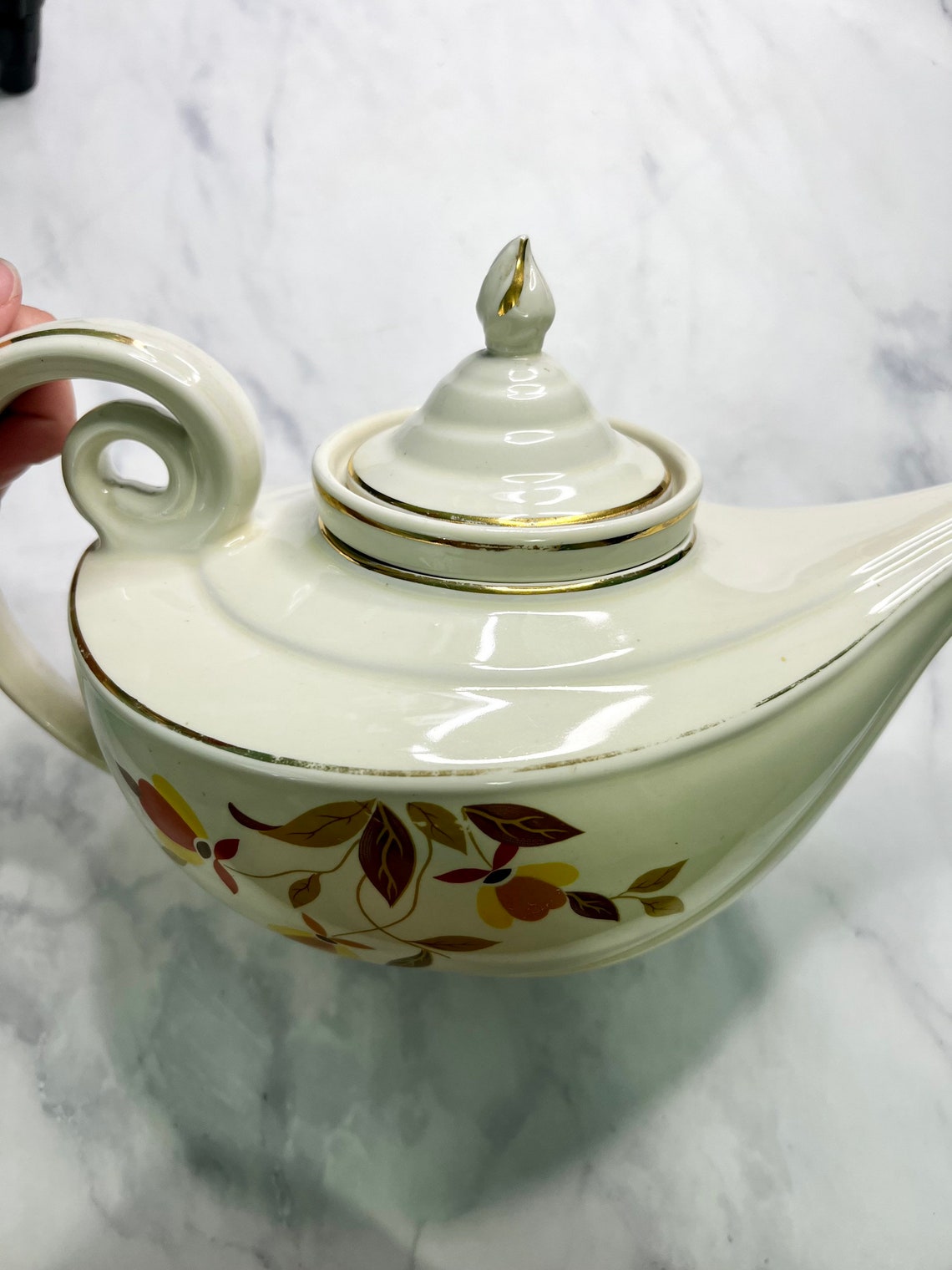 Aladdin Tea Pot Aladdin Teapot Vintage Teapot Jewel Tea - Etsy