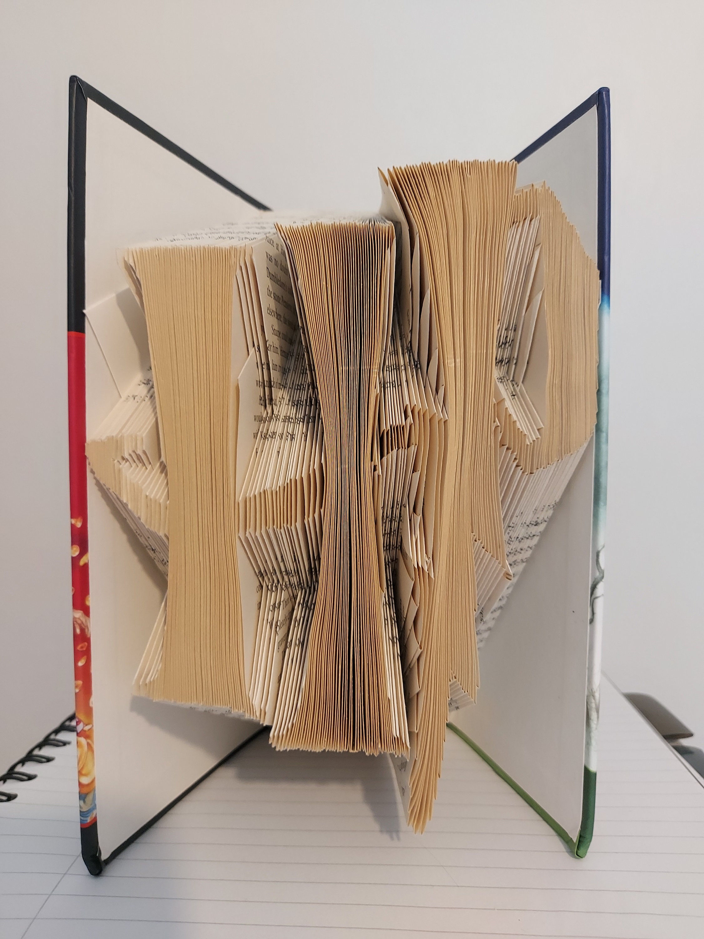 1. "hp" Book Fold Pattern - Harry Potter - 6 Sizes + 6 Free Deathly ...