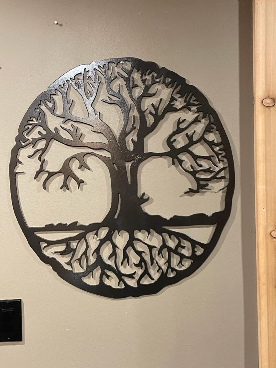 Steel Tree of Life Sign - Etsy